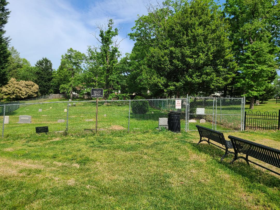 Oakland Baptist Church Cemetery – "Preserving the Legacy"